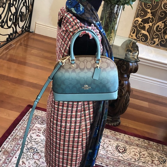 Coach | Bags | Nwt Coach Mini Sierra Colorblock Satchel | Poshmark